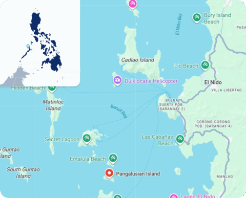 Séjour exclusif à El Nido sur l'île privée de Pangulasian